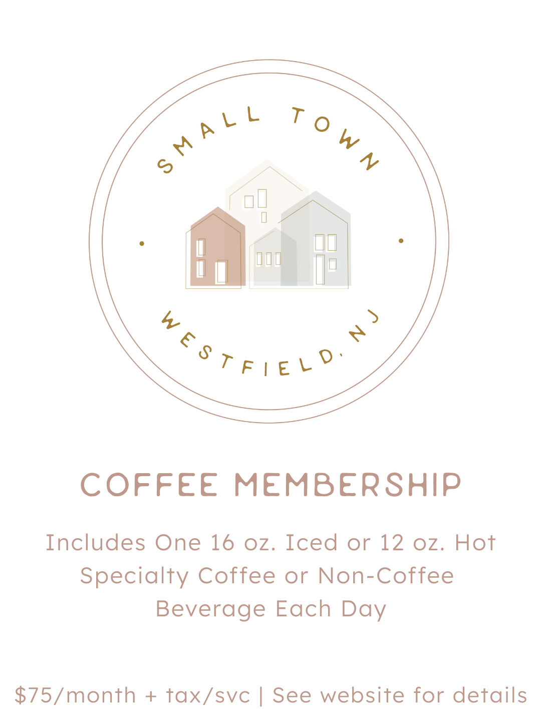 Cafe Menu - Small Town Play Cafe